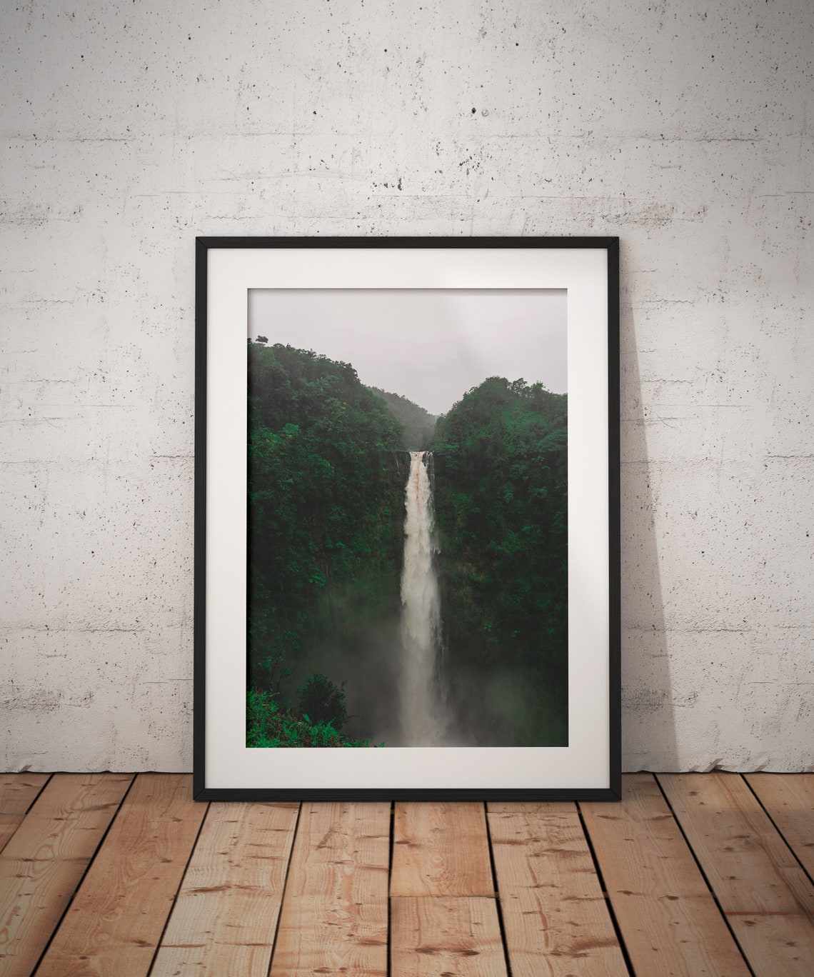 Waterfall Print Hawaii Print Nature Print Landscape Print - Etsy