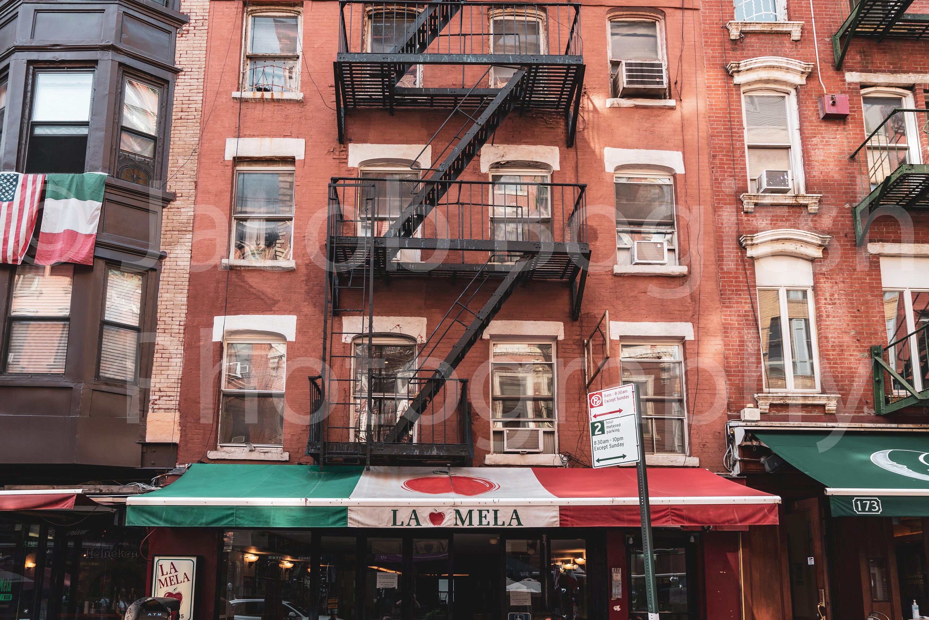 Little Italy Print, Little Italy NYC, Ristorante Italiano Print, Fine ...
