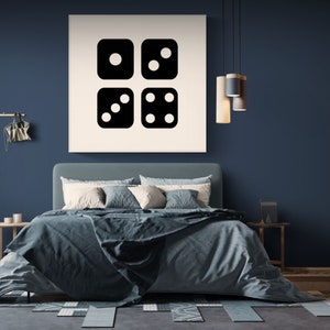 Dice Print, Dice Wall Art, Dice Art, Digital Print, Wall Decor, Dice ...