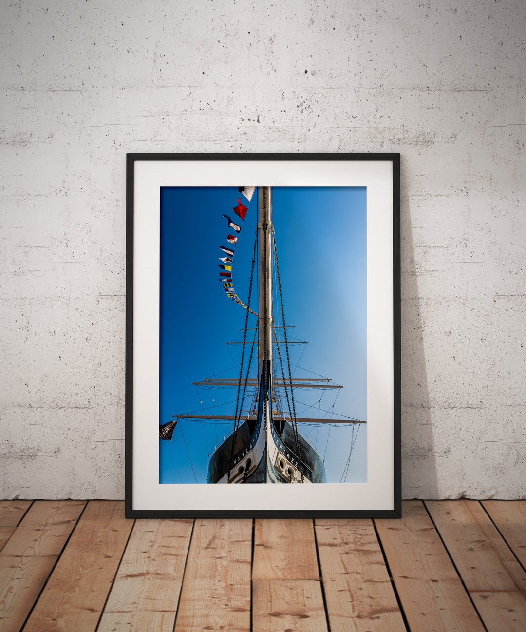 Ship Print, Nautical, Maritime, Boat, Color Print, South Street Seaport ...