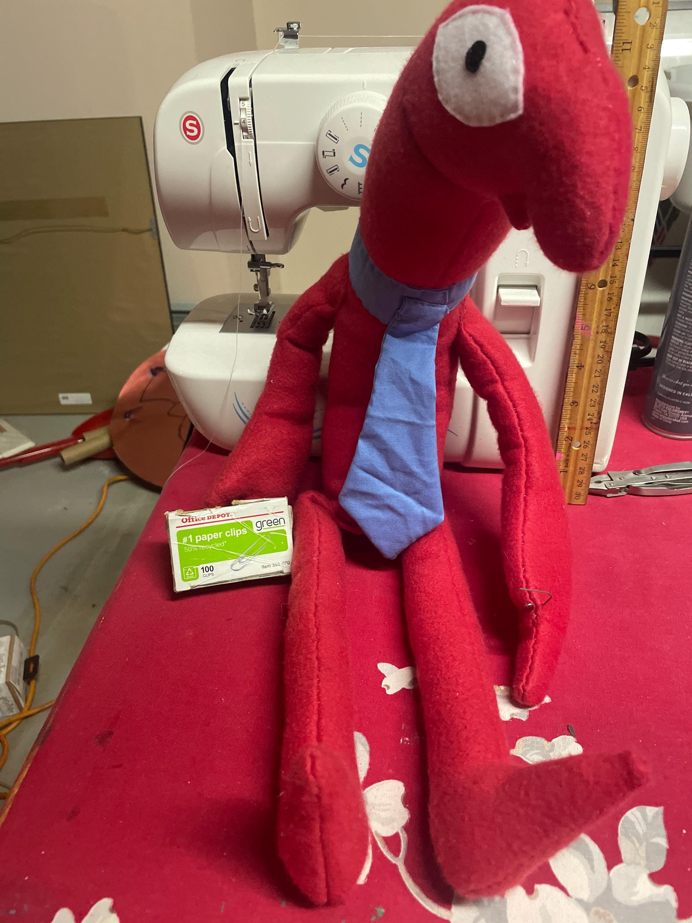 Smiling Friends Allan Plush Template - Etsy