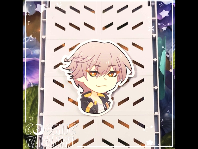Honkai Star Rail HSR Chibi Trailblazer Caelus Sticker - Etsy
