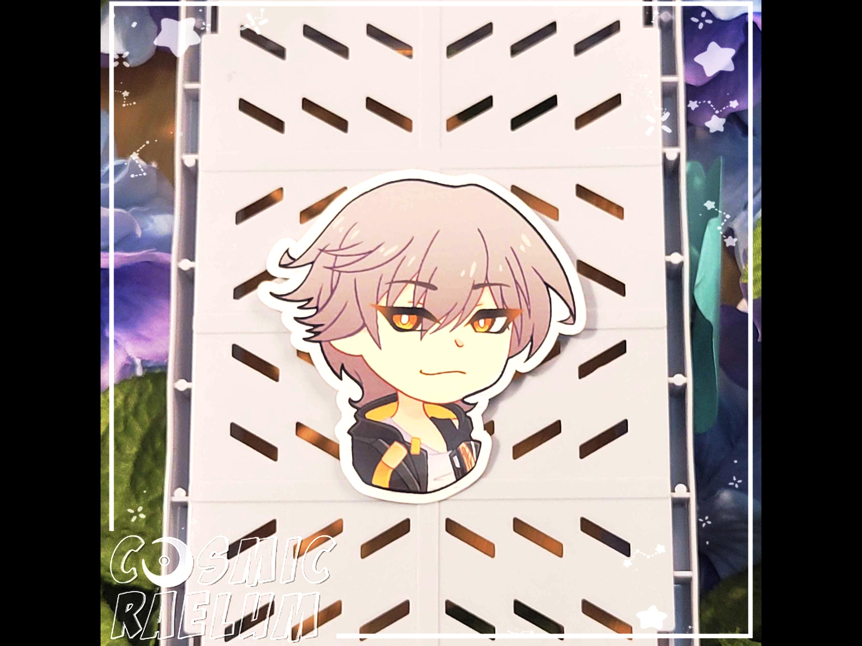 Honkai Star Rail HSR Chibi Trailblazer Caelus Sticker - Etsy