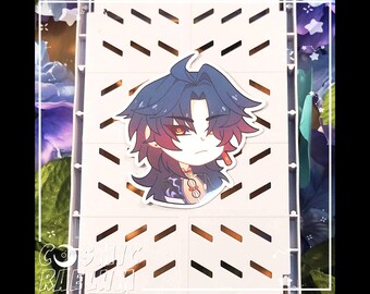 Honkai Star Rail HSR Chibi Acheron Sticker - Etsy