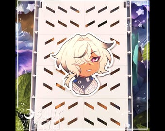 Honkai Star Rail HSR Chibi Acheron Sticker - Etsy