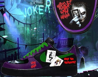 Custom Joker Air Force 1 | Etsy