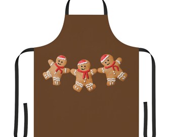 Gingerbread Man Apron - Etsy