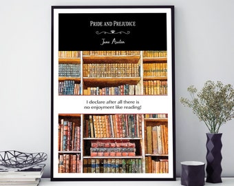Pride and Prejudice Poster - Etsy