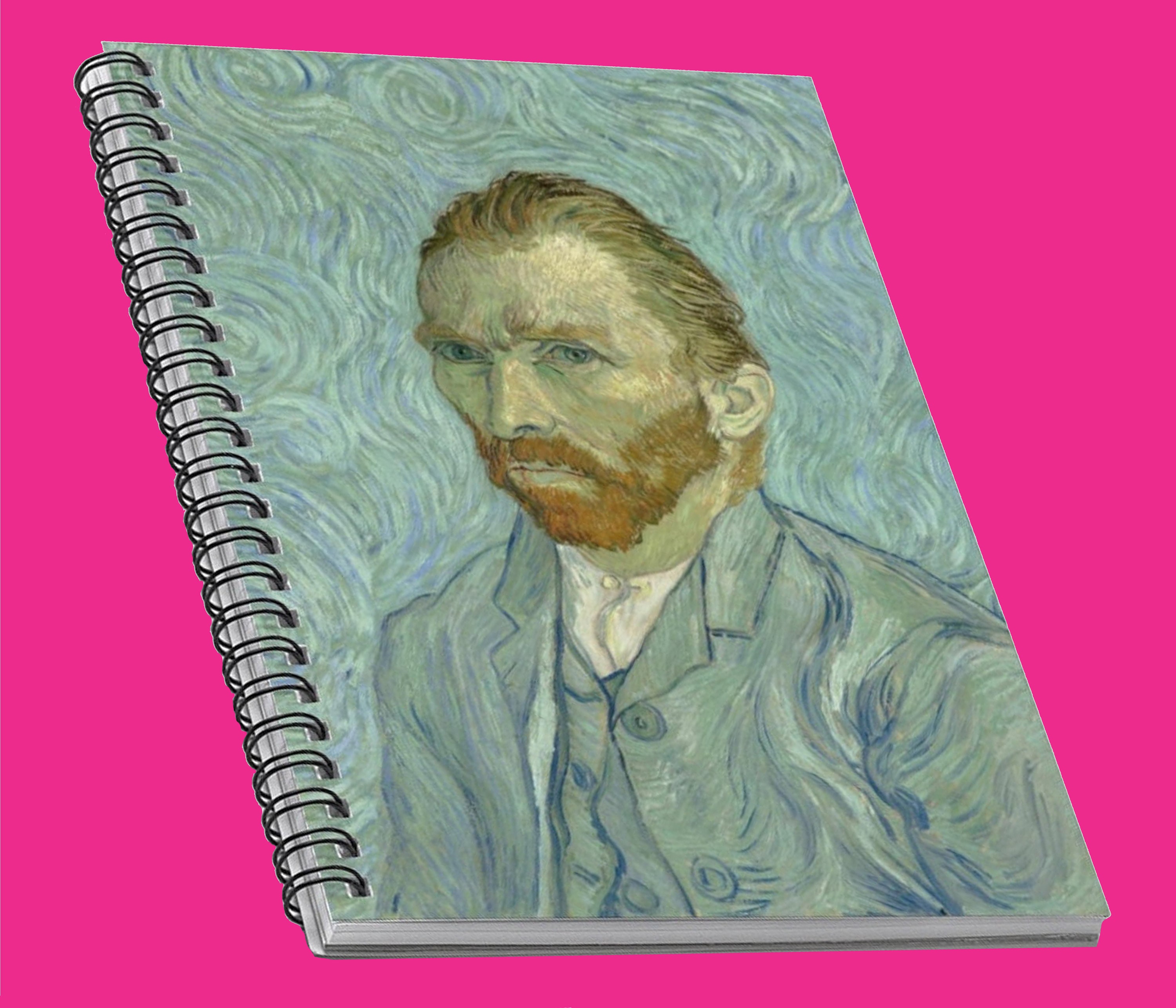 Van Gogh Journal Self Portrait Vincent Artist Gift - Etsy UK