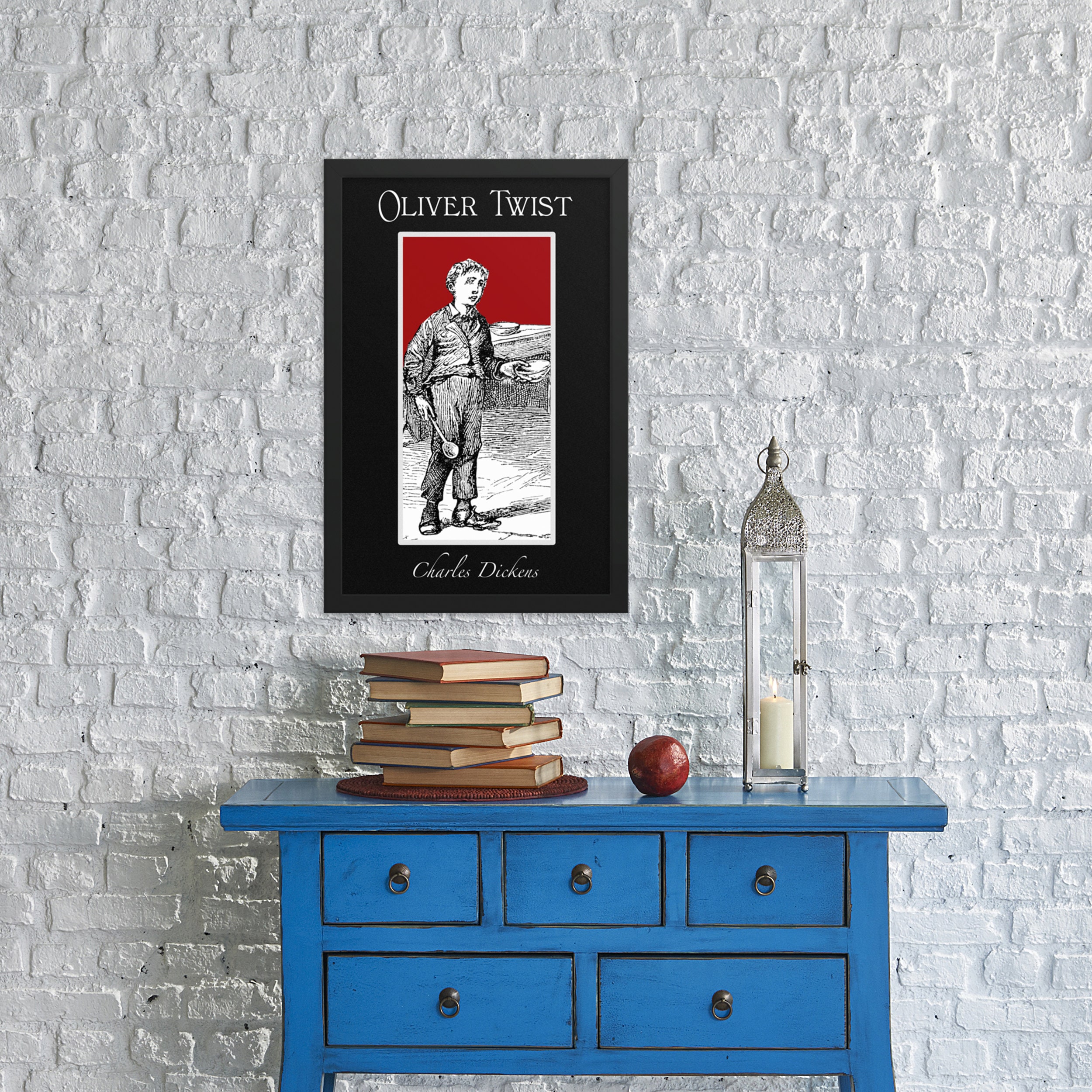 Oliver Twist Poster Charles Dickens Book Posters Classic | Etsy