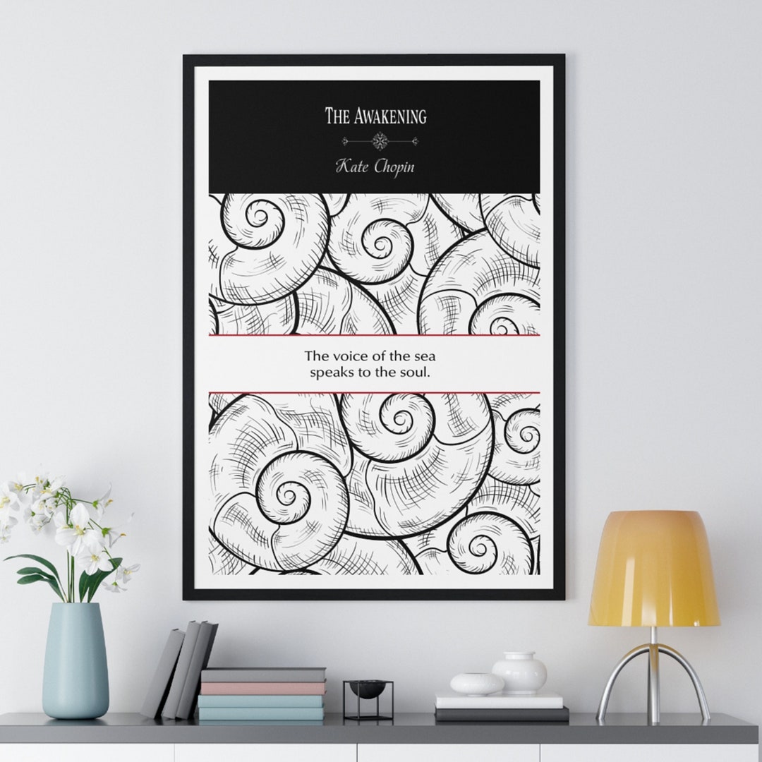 The Awakening Poster | Kate Chopin | the Sea | Classic Book | Fine Arts ...