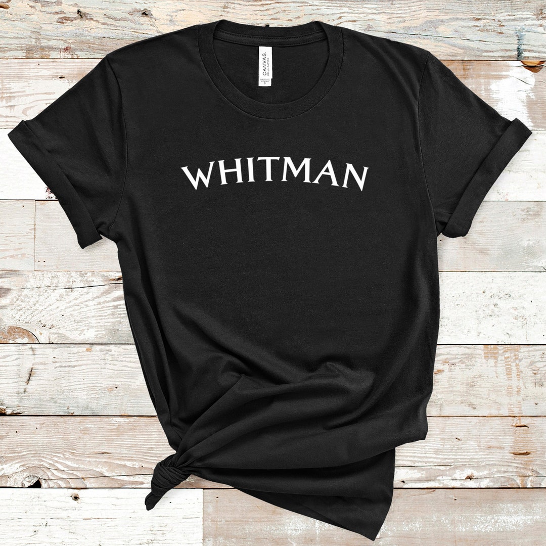 Walt Whitman Tee | Poet Shirt | Unisex Tee | Literary Shirt - Etsy