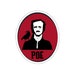 Edgar Allan Poe Sticker Poe Yinyl Sticker Literary Stickers - Etsy