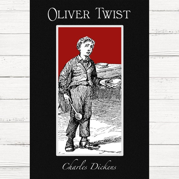 Oliver Twist Poster Charles Dickens Book Posters Classic | Etsy