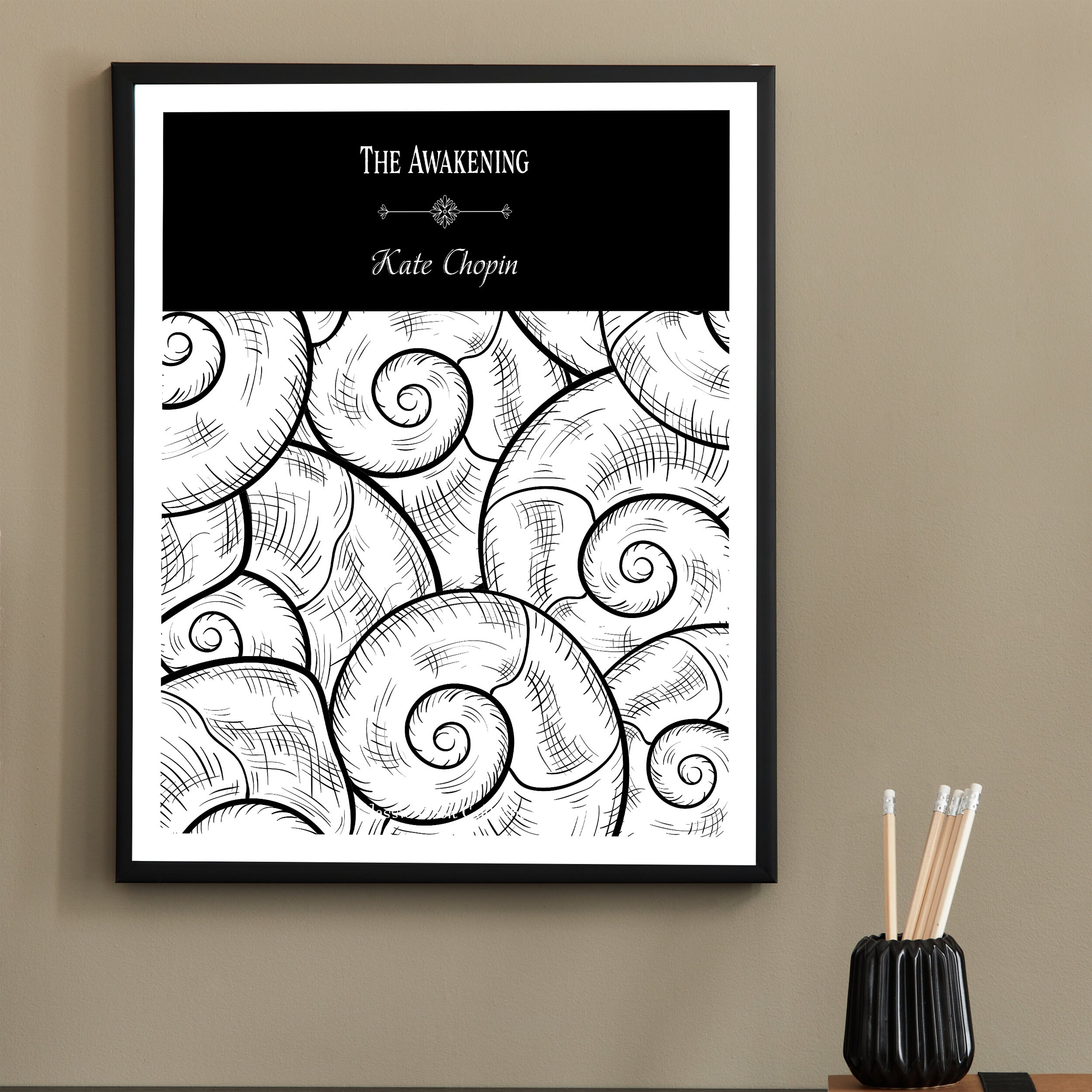 The Awakening Poster | Kate Chopin | the Sea | Classic Book | Fine Arts ...