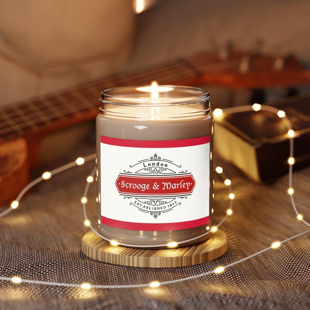 A Christmas Carol Scented Candle | 9.0 Oz | Charles Dickens | Scrooge ...