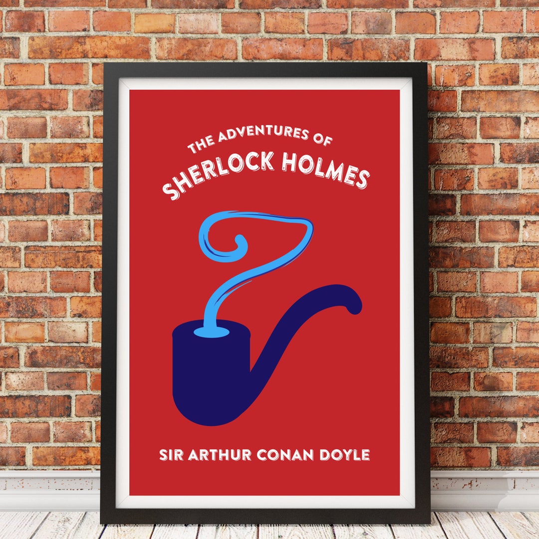 The Adventures of Sherlock Holmes Poster, Book Posters, Classic Books ...