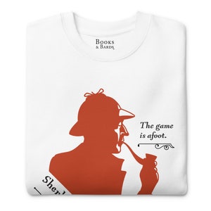 Sherlock Holmes Sweatshirt | Sir Arthur Conan Doyle | Classic Books ...