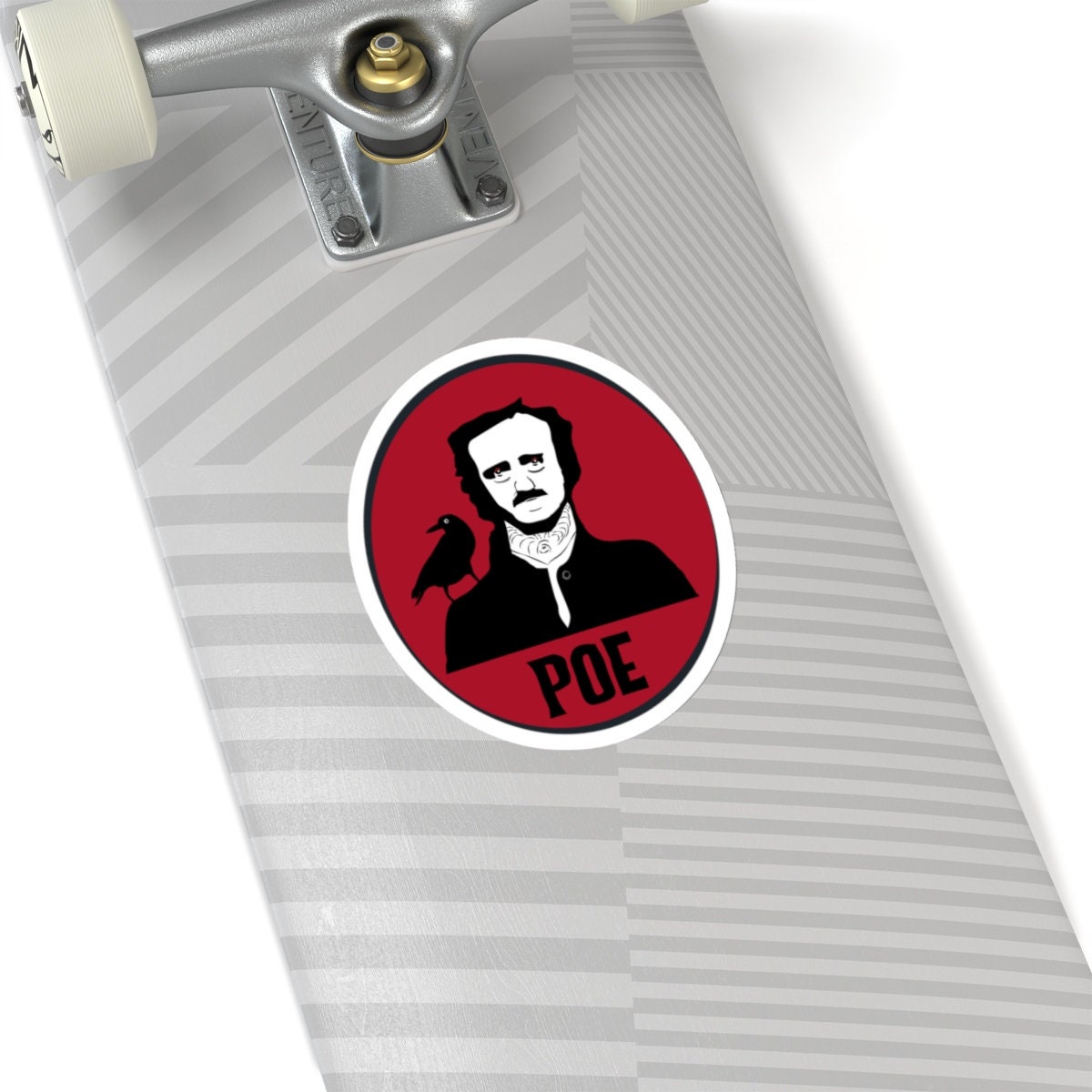 Edgar Allan Poe Sticker, Poe Yinyl Sticker, Literary Stickers, Literary ...