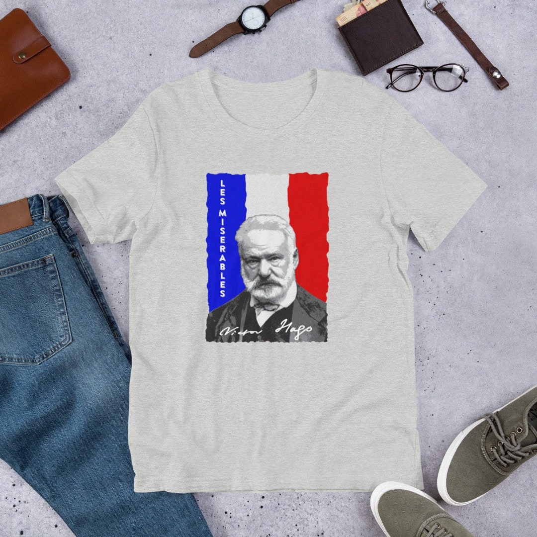 Les Miserables, Victor Hugo T-shirt, Les Miserables T-shirts, Classic ...