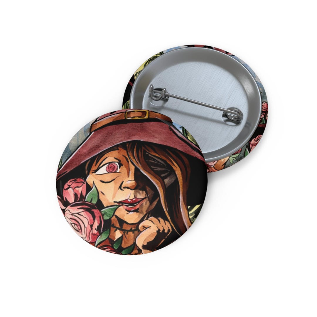 Amelia Custom Pin Buttons - Etsy