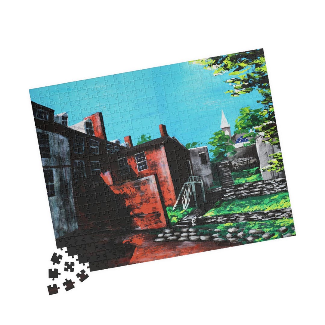 Jigsaw Puzzle, Harpers Ferry Historical Site, 110 Piece, 252 Piece, 520 ...