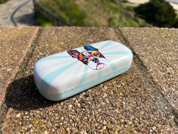 Glasses Case Bob Barker Hard Case Dog Lover Gift for Women - Etsy