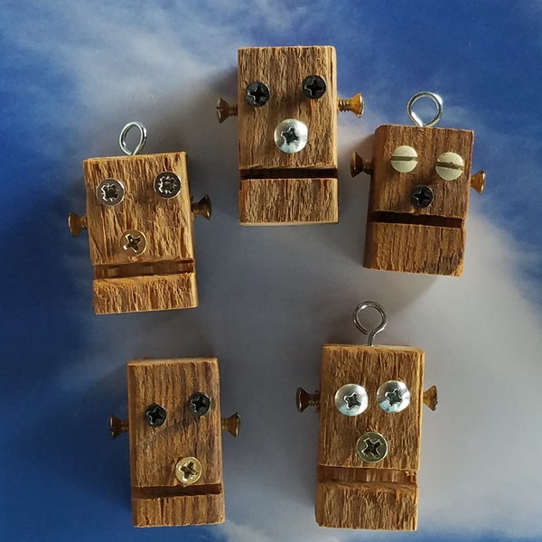 Wood Robot - Etsy