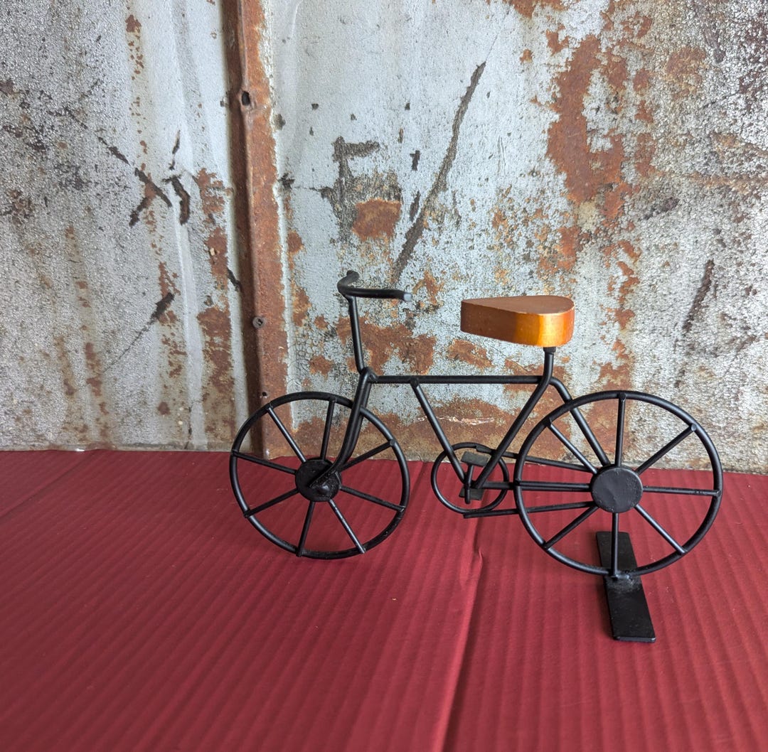 Vintage Metal Bicycle Decor for Desk /table/small Approx. 7 X 5/good ...