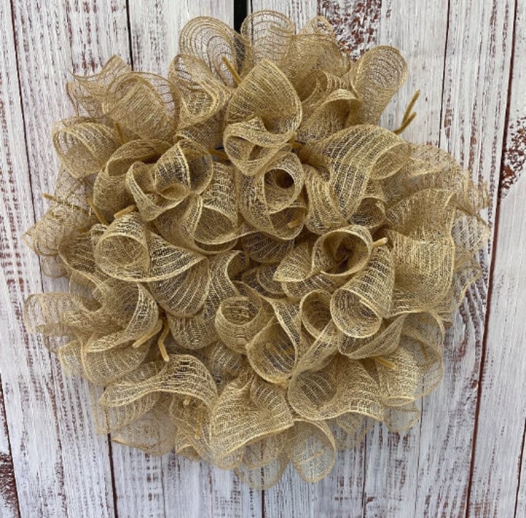 Deco Mesh Wreath Base, Handmade Mesh Wreath Base, Mesh Wreath Base ...