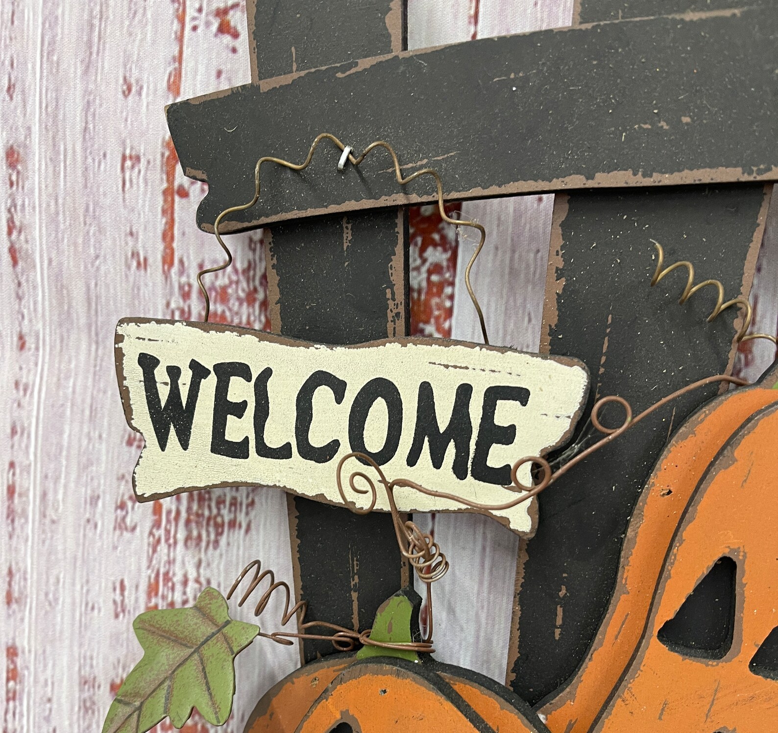 Welcome Halloween Sign Welcome Door Hanger Door Hanger for - Etsy