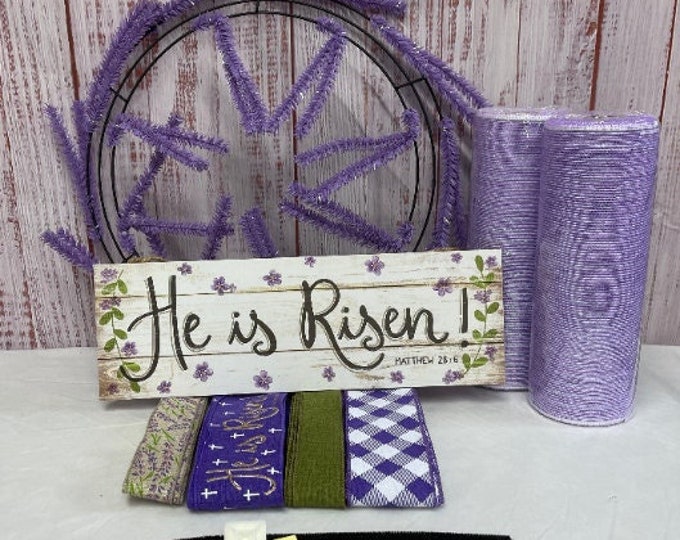 Easter Wreath Kit, Diy Wreath Kit for Easter, Spring Wreath Diy Kit ...