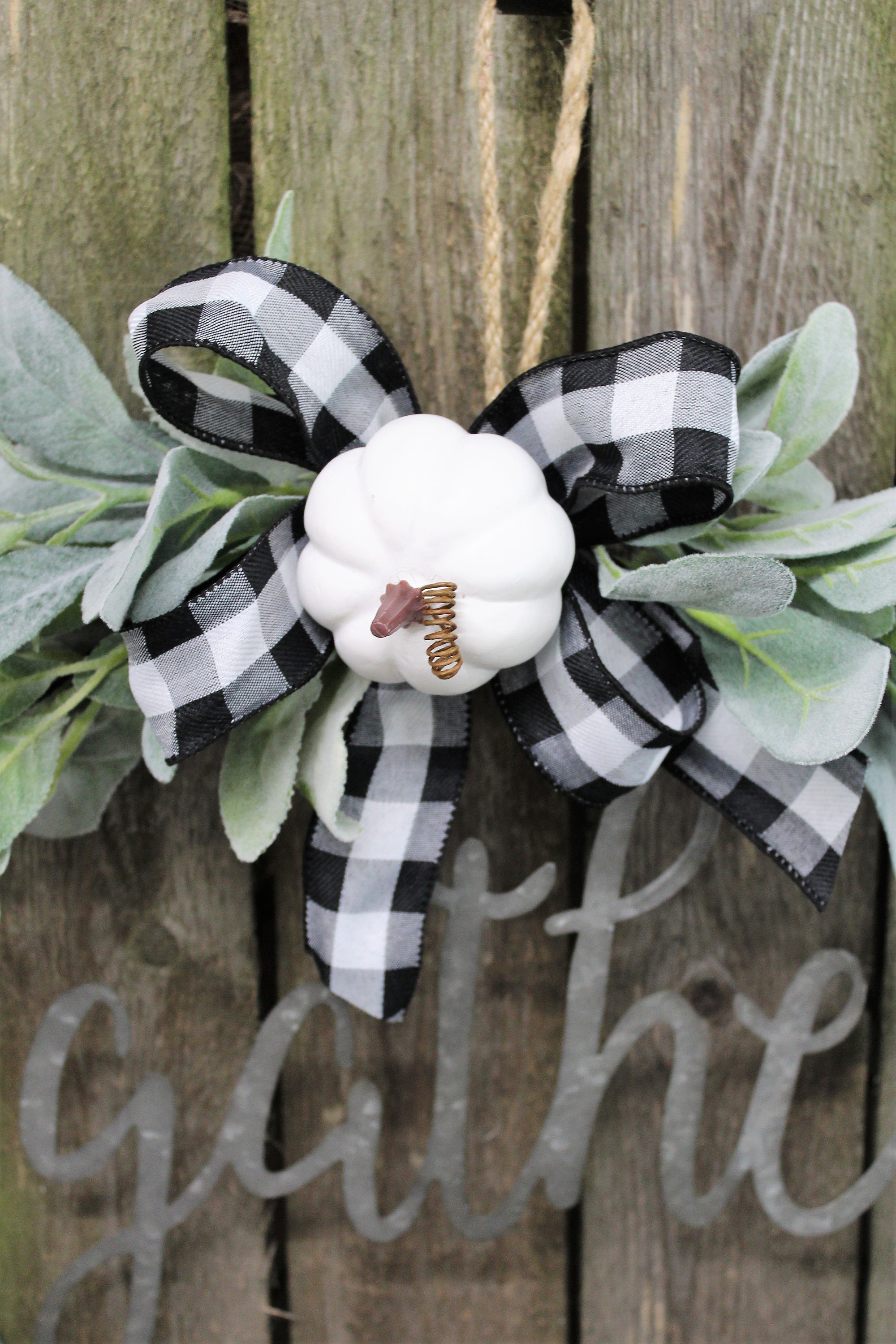 Fall Farm House Wreath, Fall Door Hanger, Fall Front Door, Farmhouse ...