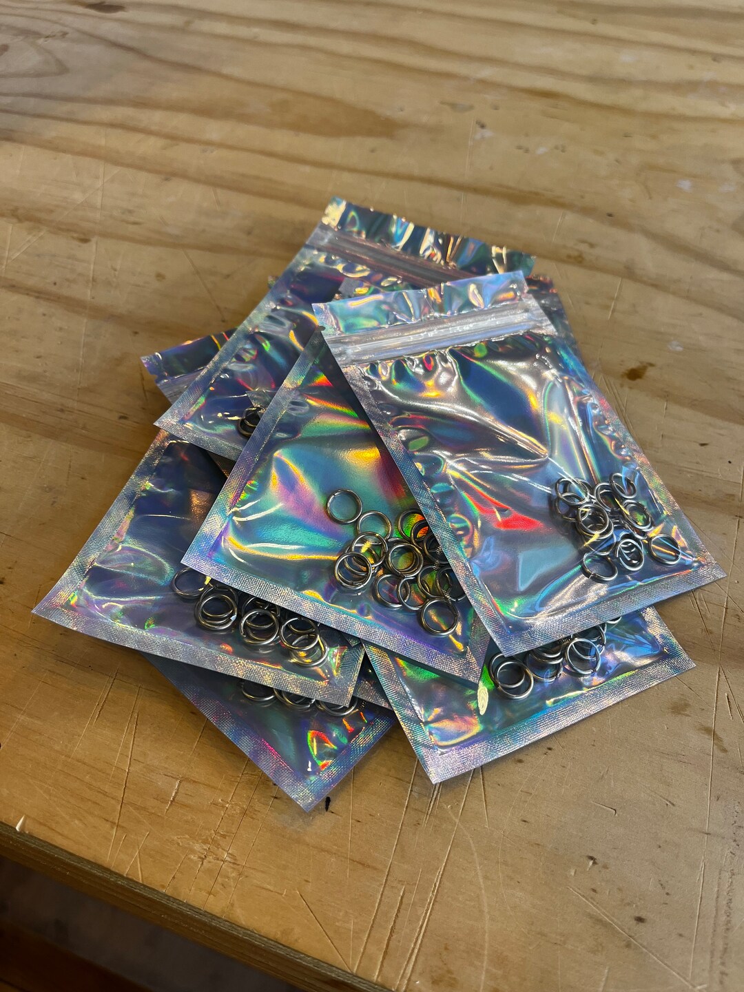 16 Gauge Tinned Copper Jump Rings for Stained Glass - 20 Count - Etsy