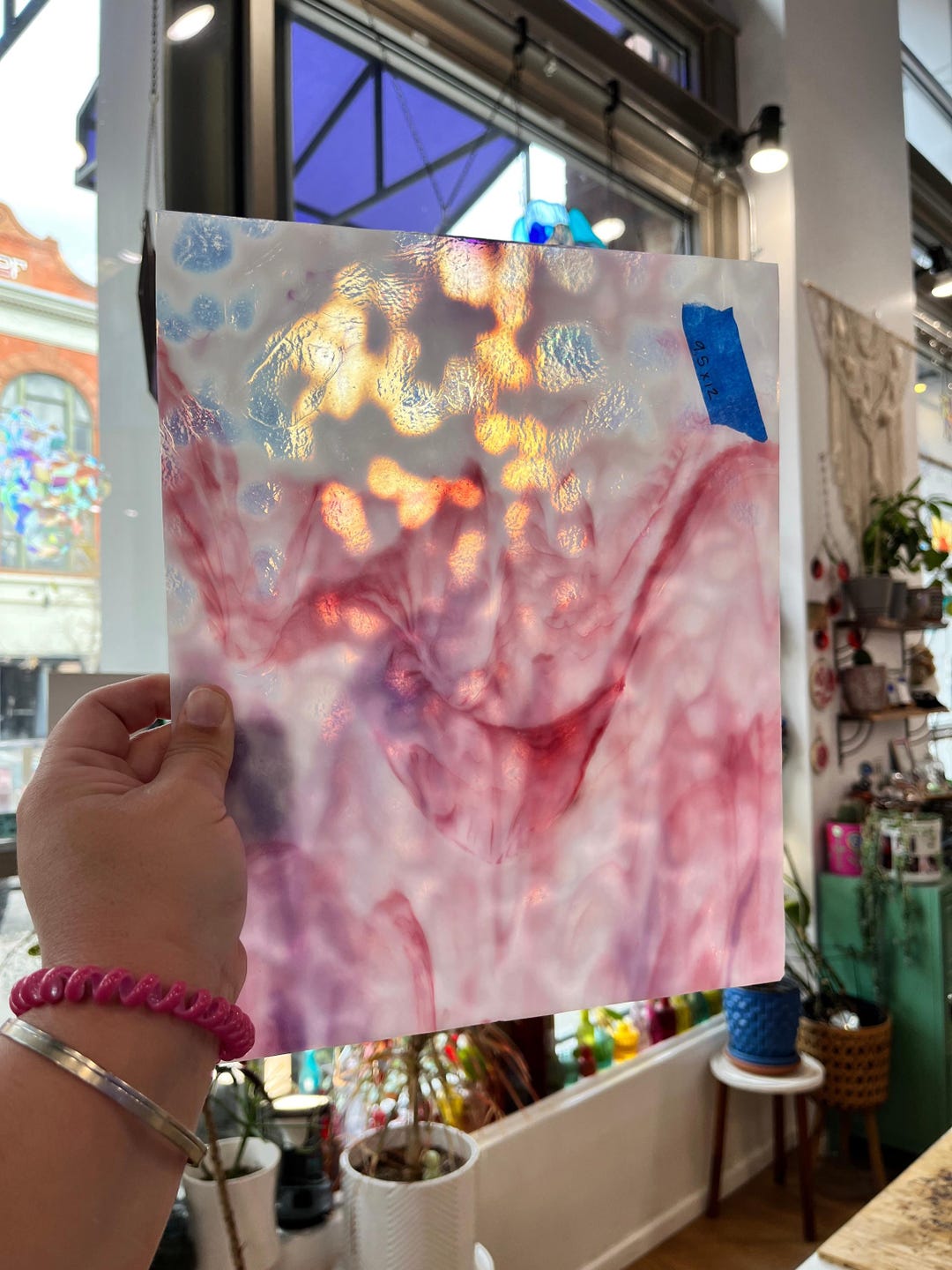 Pretty in Pink Mottled Sheet Patreon Vault - Etsy