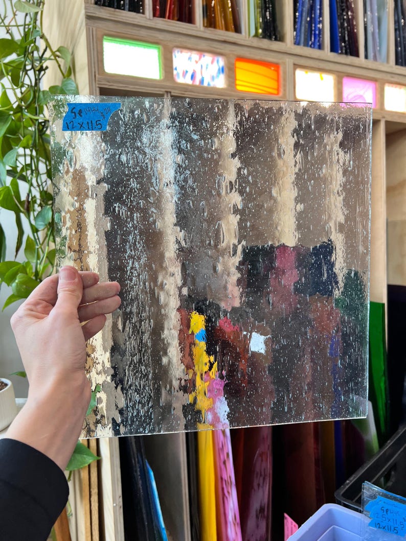 Clear Textured Seeded Spectrum - Etsy