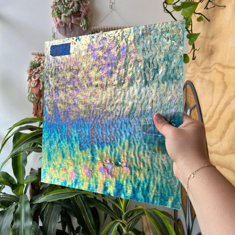 Iridescent Blue - Etsy