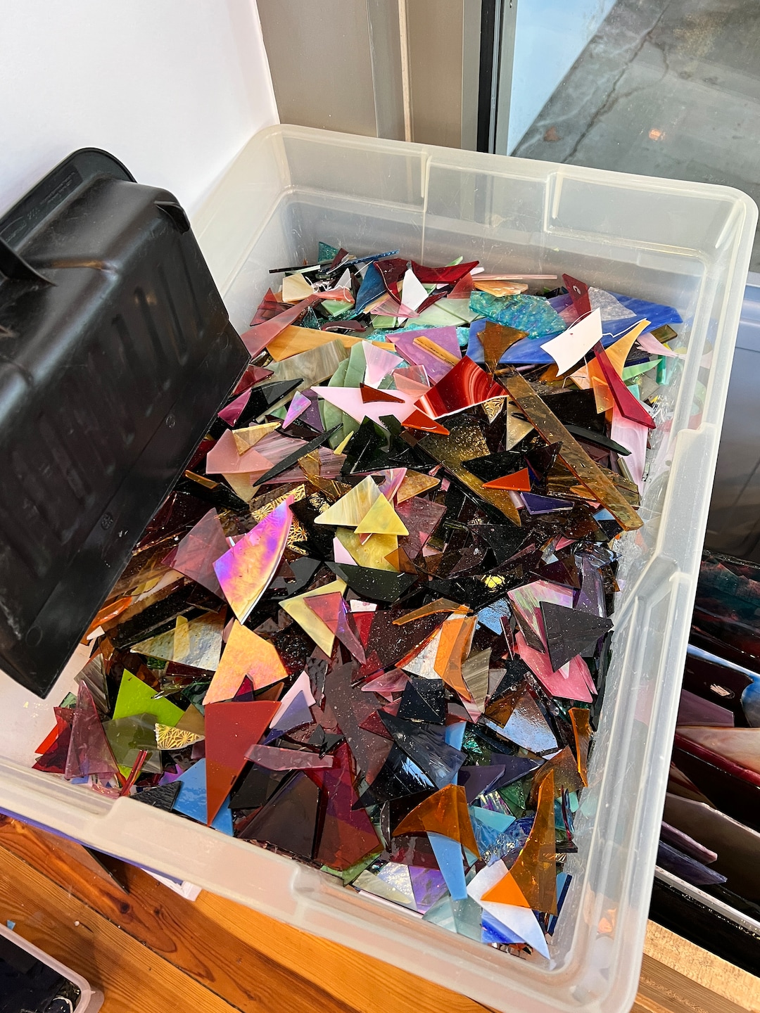 Colorful Stained Glass Scrap Pieces – Ideal for Mosaics, Resin Art ...