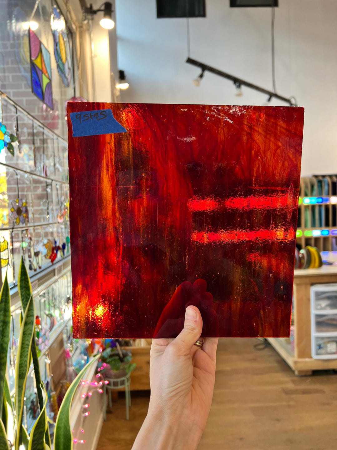 Red Wispy Transparent - Etsy