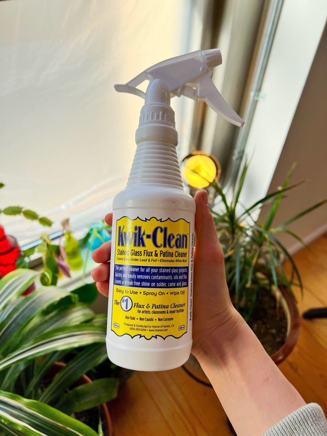 Kwik Clean - Flux Cleaner for Stained Glass - Etsy