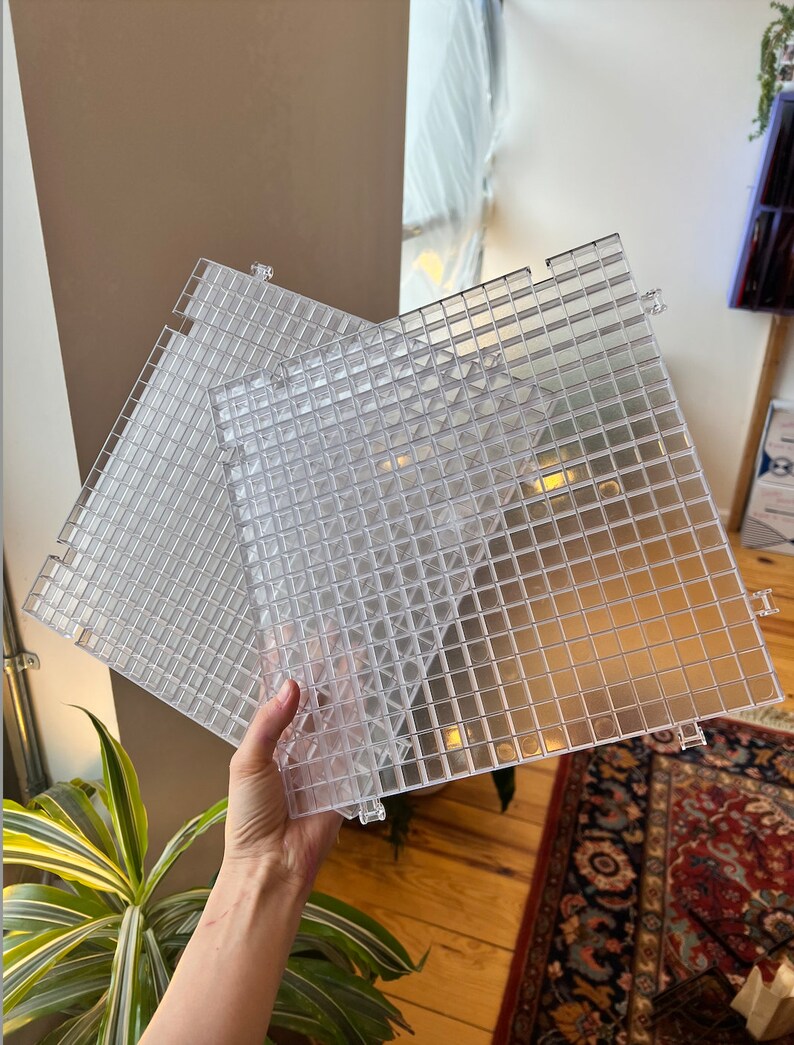 Waffle Grid for Glass Cutting or Crafting 2 Pack - Etsy