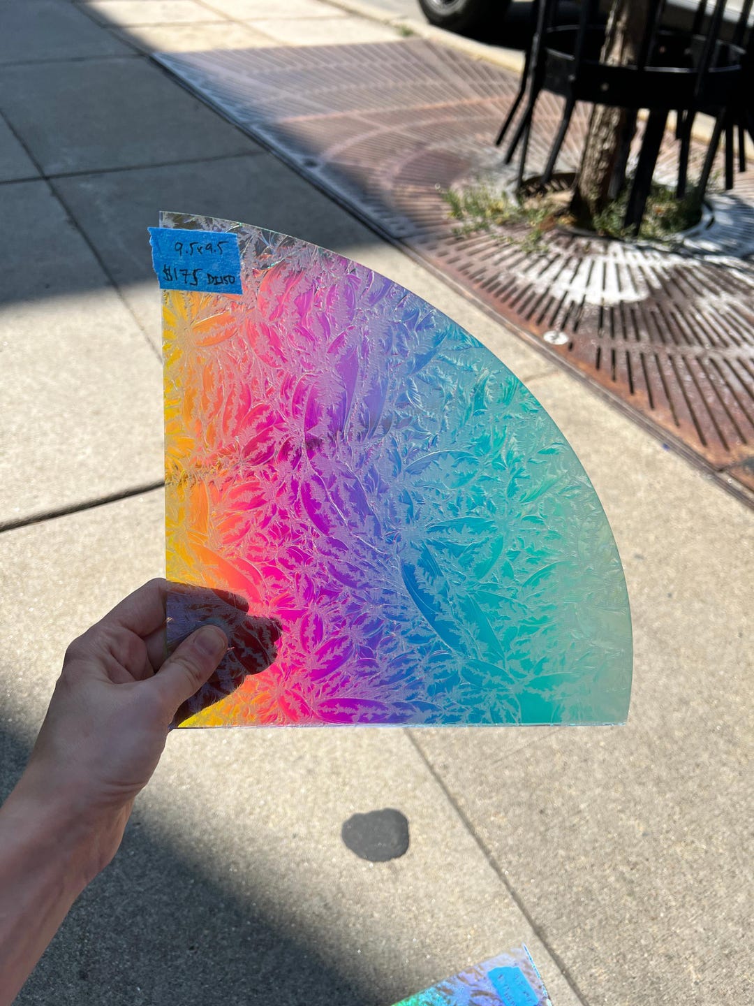 Rainbow Glue Chip - Etsy