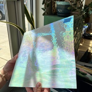 Opaque Wispy White Iridescent Spectrum - Etsy