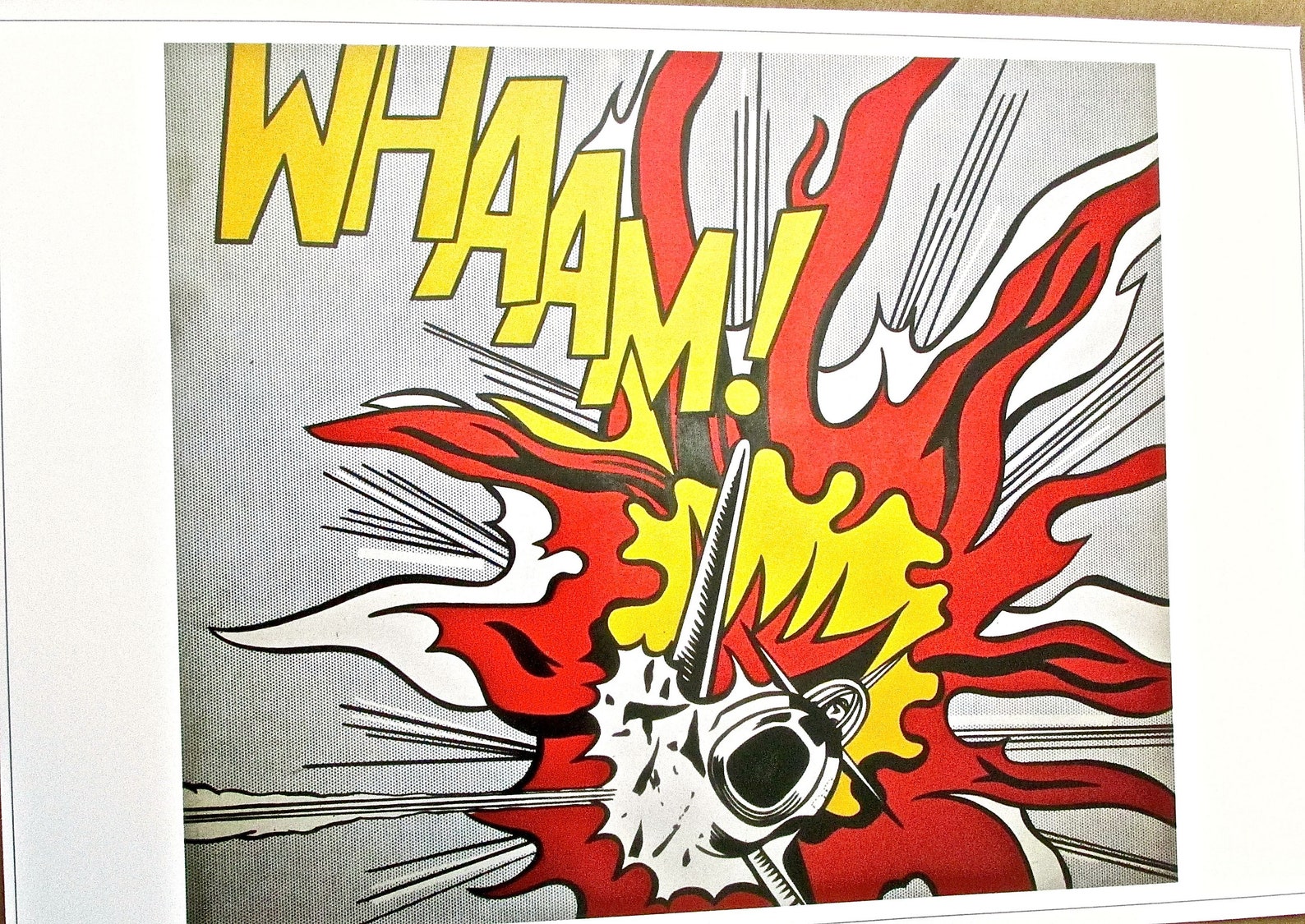 Roy Lichtenstein Whaam 1963 Poster 17x12 Photogravure | Etsy