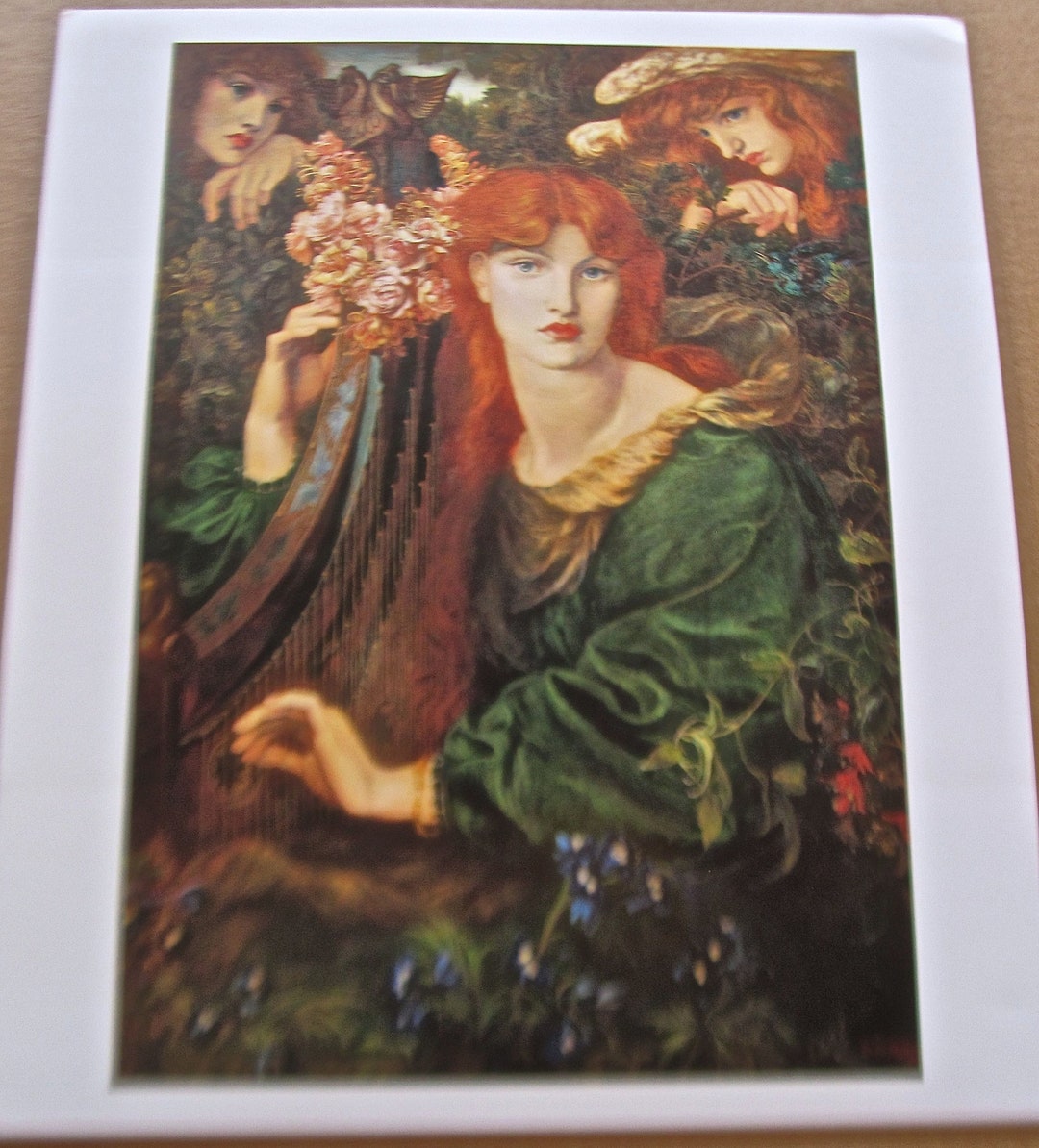 Vintage Pre-raphaelite Art-poster Reprint of La Ghirlandata - Etsy