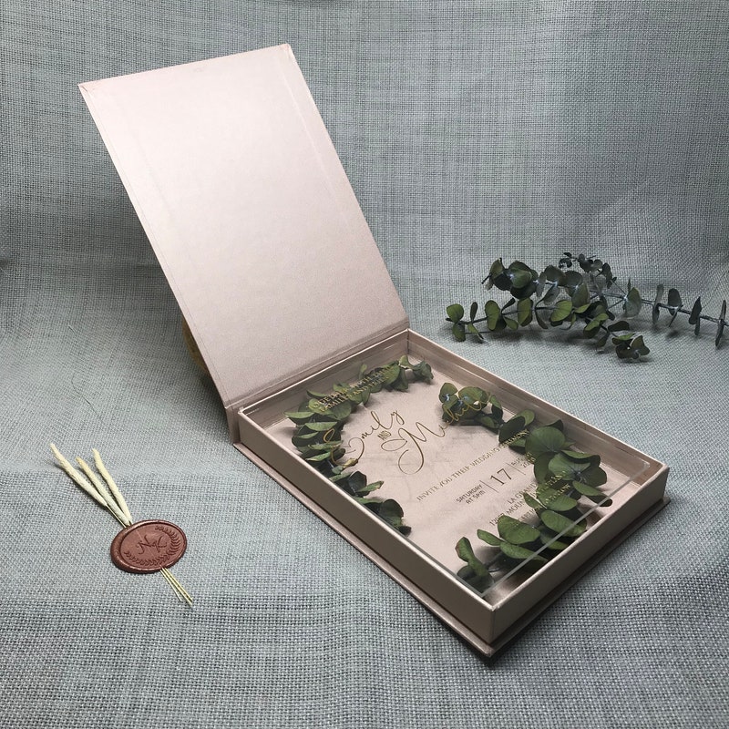 Wedding Program Box - Etsy