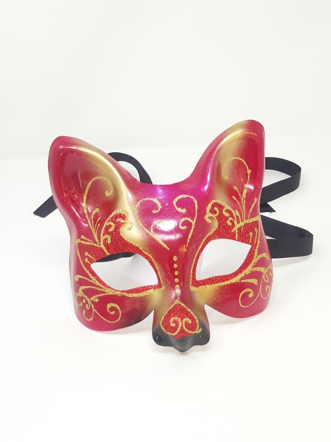 Venetian Gato Mask - Etsy