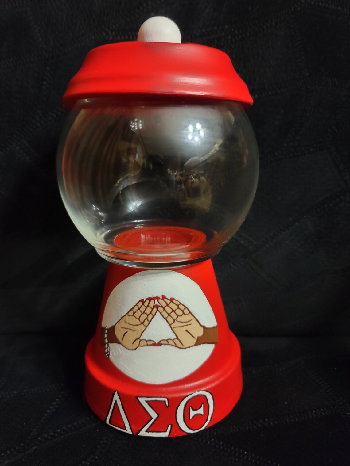 Delta Sigma Theta Candy Dish - Etsy