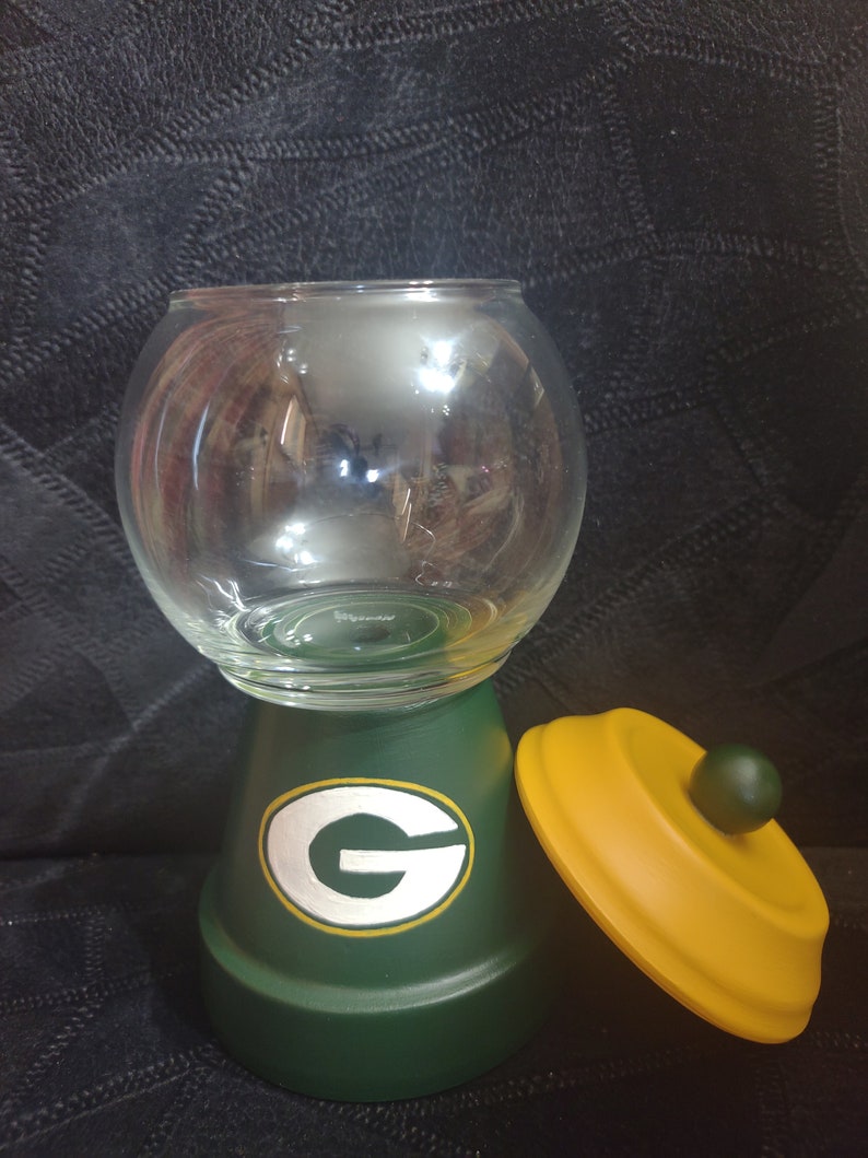 Green Bay Packers Candy Dish - Etsy