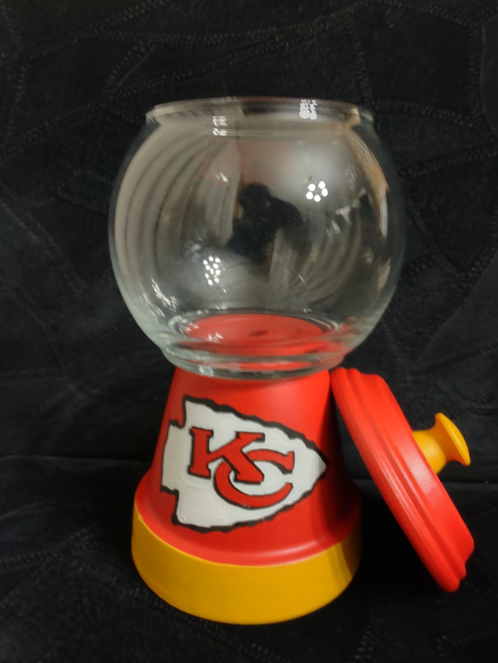 Kansas City Chiefs Candy Dish - Etsy